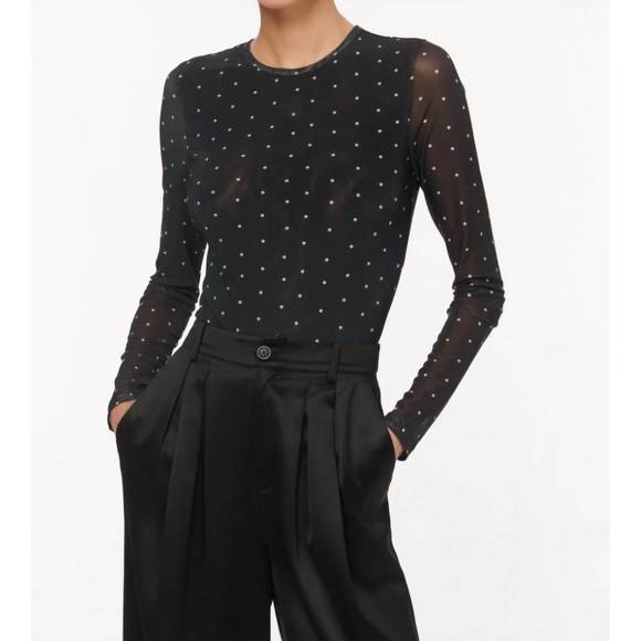 Cami NYC | Tops | New Cami Nyc Brooks Bodysuit In Black White | Poshmark